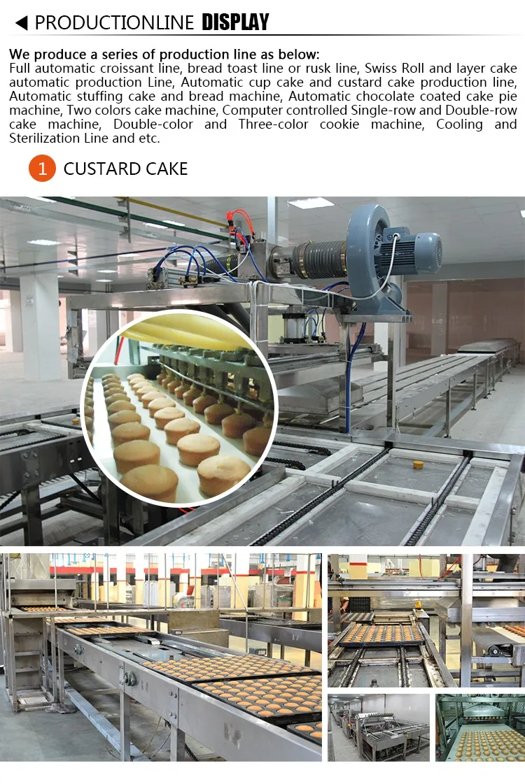 HYQ-1000 Chocolate Pie Cake Sandwich Machine - 250kg/h