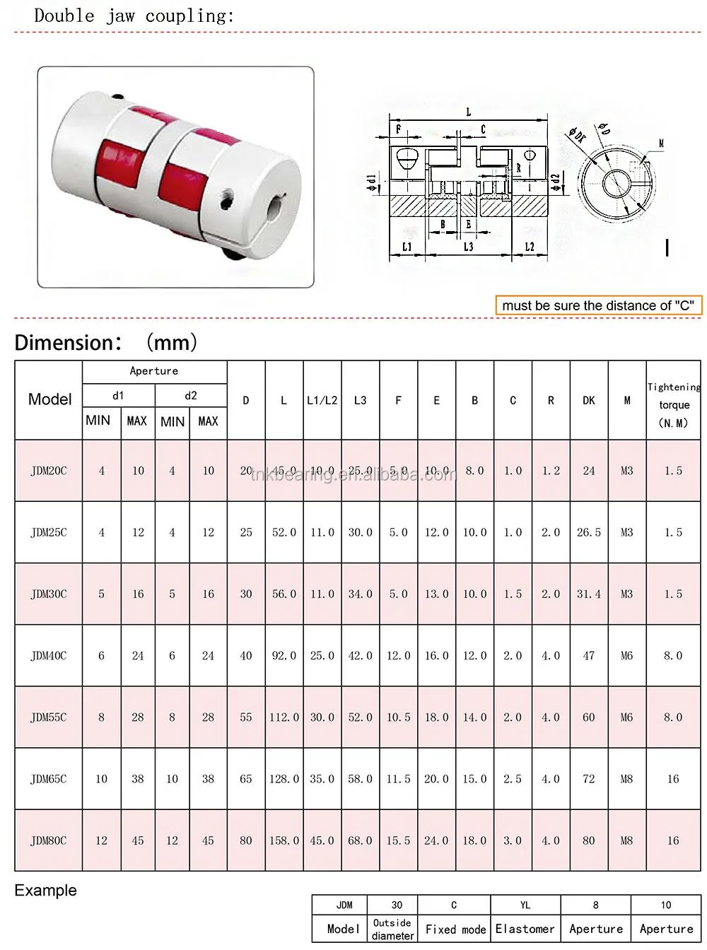 Zero Backlash Long Life Industrial Coupling Jm25c Spring Shaft Coupling ...