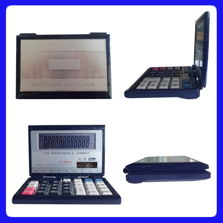 112 Steps Functional Foldable Check Branded Calculator Ct-8833,Large ...