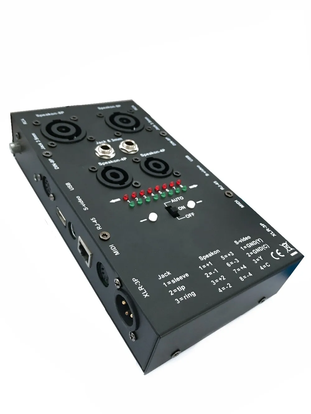 Audio Cable Tester Schematic