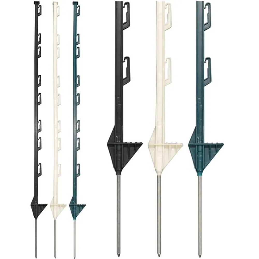 4ft Tall Single Step Poly Plastic Farm Electric Fencing Posts