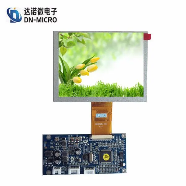 New Design Tft Lcd 640x480 5 Inch Lcd With Cvbs And Vga Driver Board - Buy 5 Inch Lcd With Cvbs ...