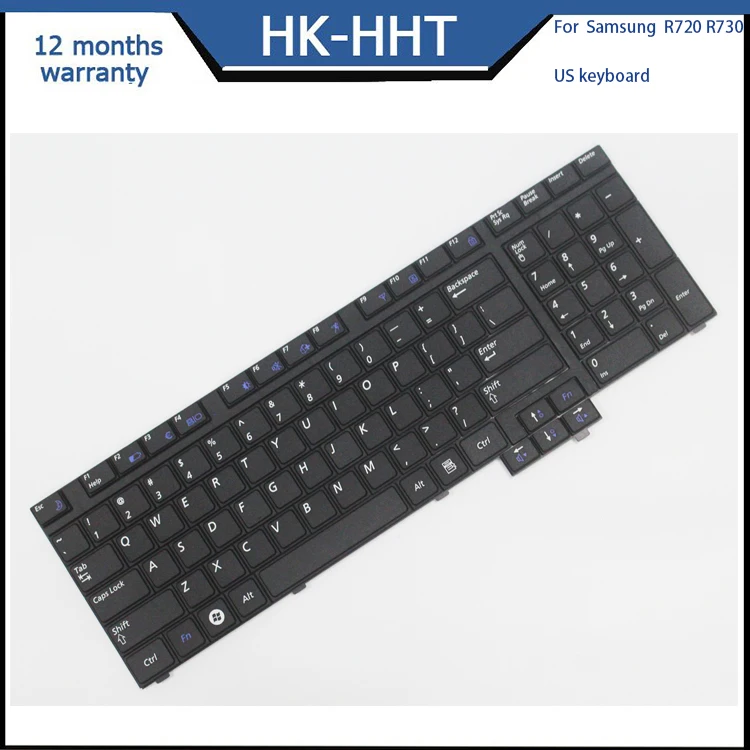 For Samsung R718 R720 R730 R728 Us Keyboard - Buy For Samsung R720 R730 ...