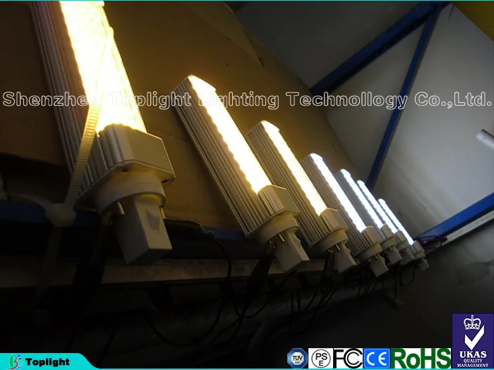 Rotatable PL LED Bulb 4Pin G23 G24 GX23 GX24 E27 - 9W LED Lamp Tube ...