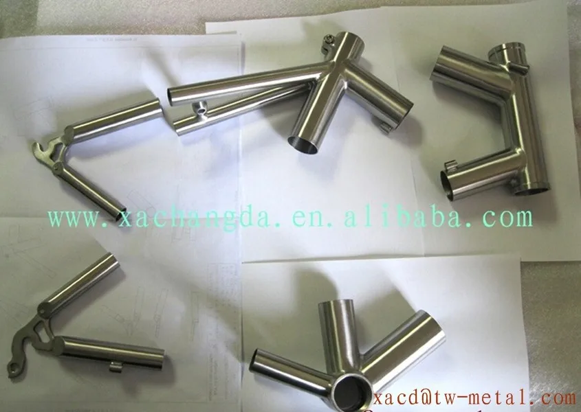 Custom Titanium Road Bike Parts Combine Bamboo Bike Parts Design Made ...