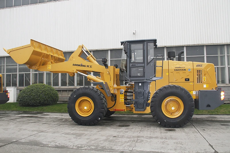 Lonking Wheel Loader LG855N - 5 Ton High Efficiency