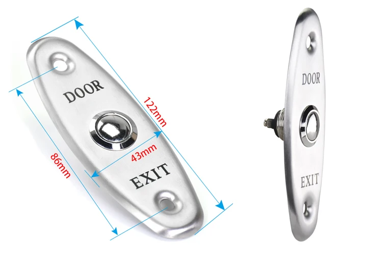 IP65 Protected Access Control Push Button Switch - Dual Color
