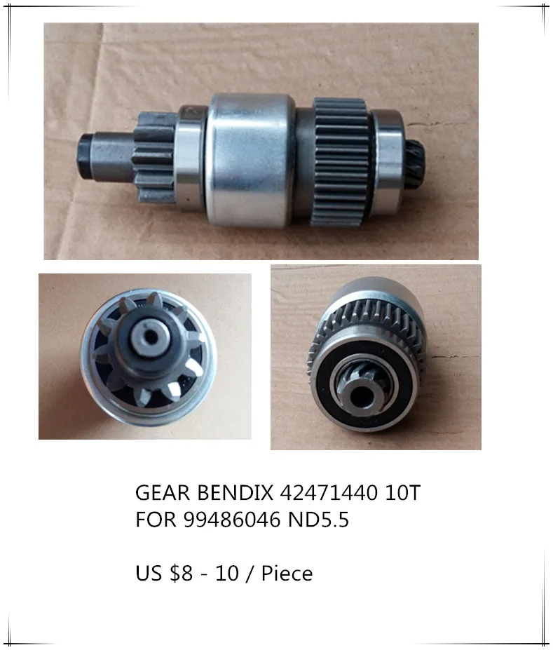 24V 5.5KW 10T Self Starter Motor for Iveco Truck - 2280007550