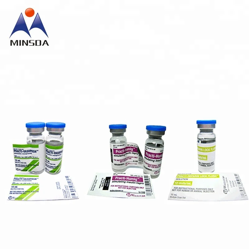 Pharmaceutical Vial Labels,Custom N Printing 10 Ml Medical Vial Label ...