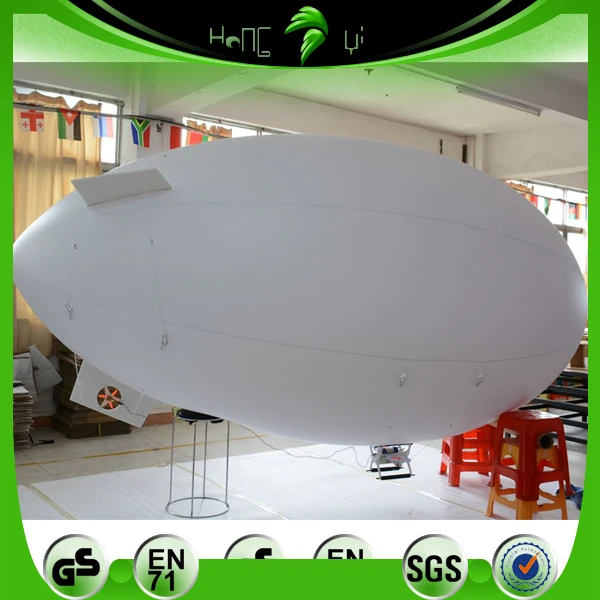 White Airship Customized Inflatable Rc Blimp Flying - Buy Custom ...