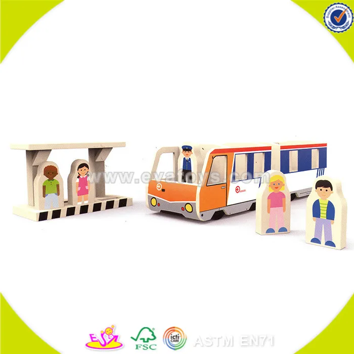 Wholesale Children Wooden Bus Station Toy,Top Quality Wooden Bus ...