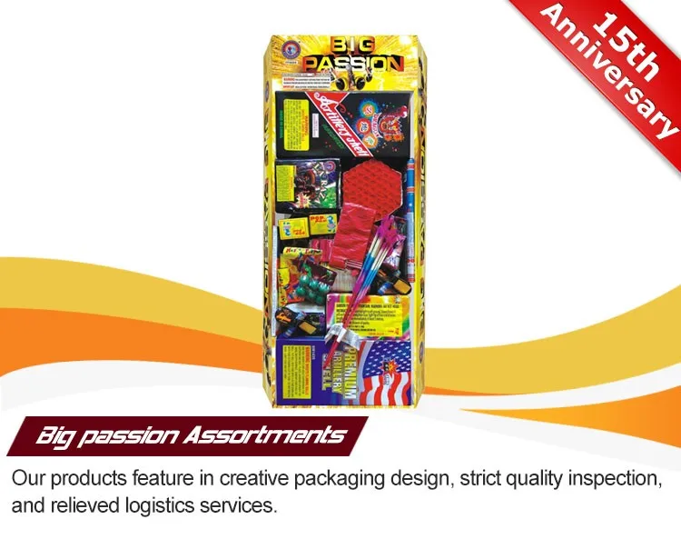 Various Kinds Of Best Assortment Fireworks Box For Kids & Family - Buy ...