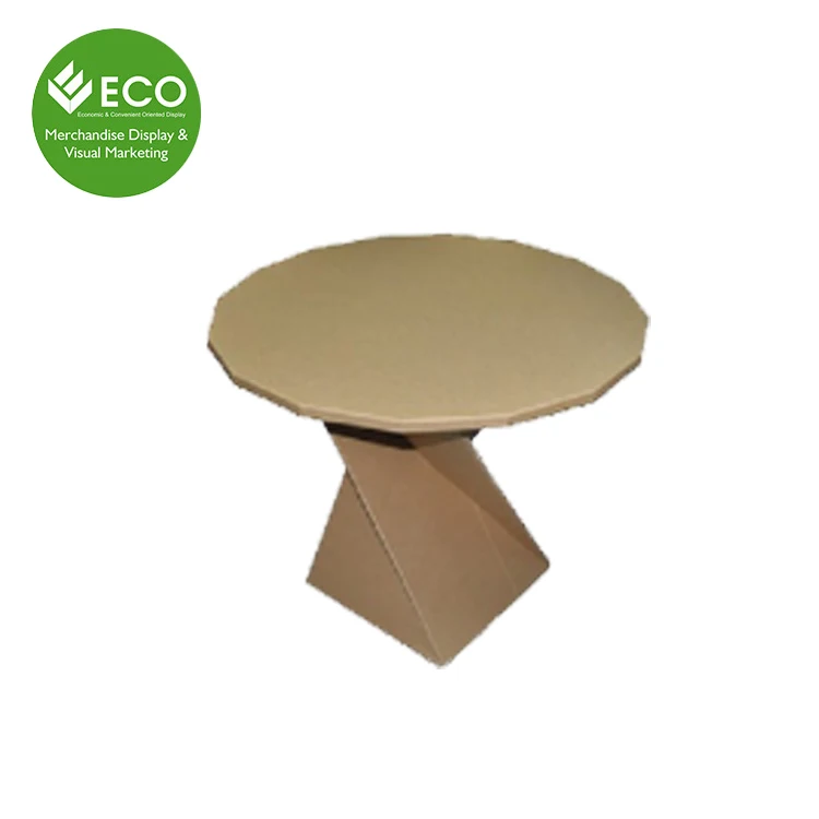 Customized Size Round Table Cardboard Stable Furniture - Buy Cardboard ...