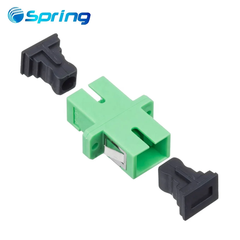Sc/apc To Sc/apc Simplex Single Mode Fiber Optic Adapter/mating Sleeve ...