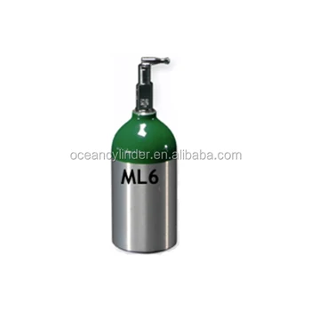 0.3l Small Oxygen Bottle,Oxygen Cylinder For Aluminum Medical Cylinder ...