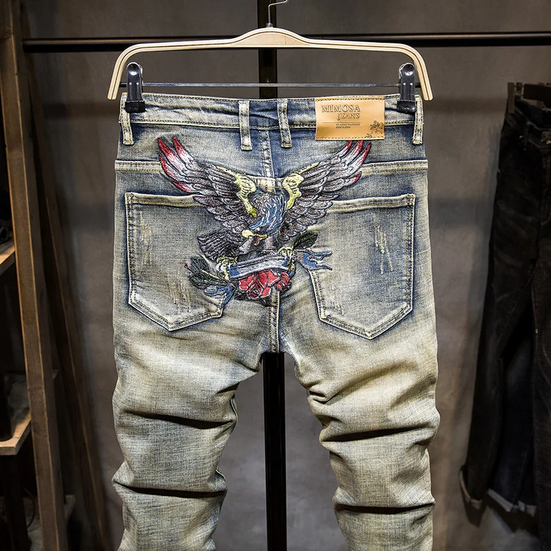 China Wholesale High Quality Pants Back Pocket Embroidery Designs ...