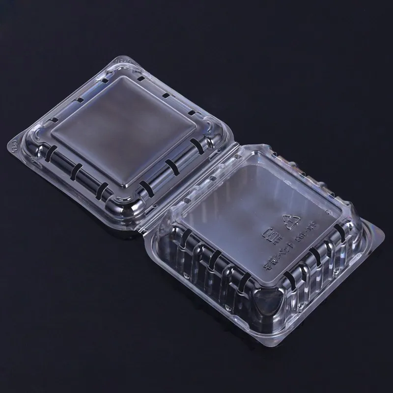 Clear Plastic Fruit Boxes with Holes - Ideal for Berries