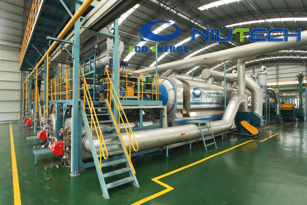 Industrial Continuous Plastic Waste Recycling Pyrolysis Machine - Buy ...