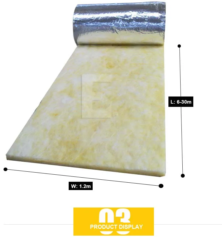 Vinyl Foil Faced/backed Fiberglass Insulation Prices,Black Tissue ...
