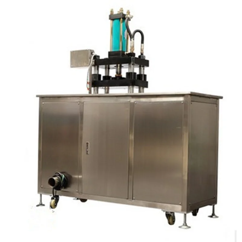 Semi-automatic Cosmetic Powder Press Machine For Eyeshadow Blush ...