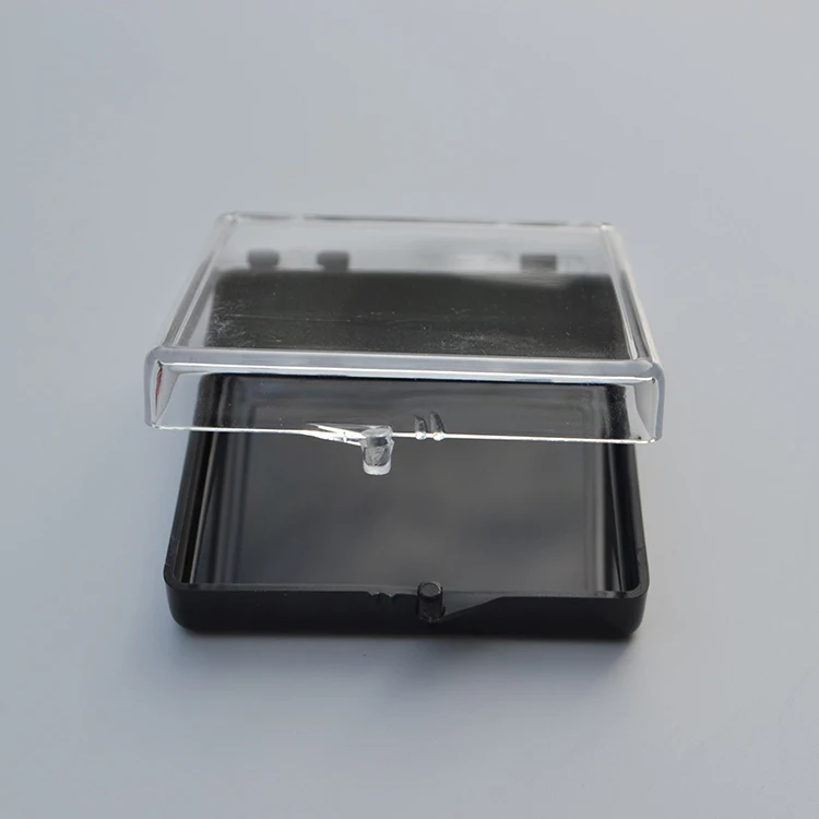 Plastic Storage Boxes with Hinge Lids - Recyclable & Durable