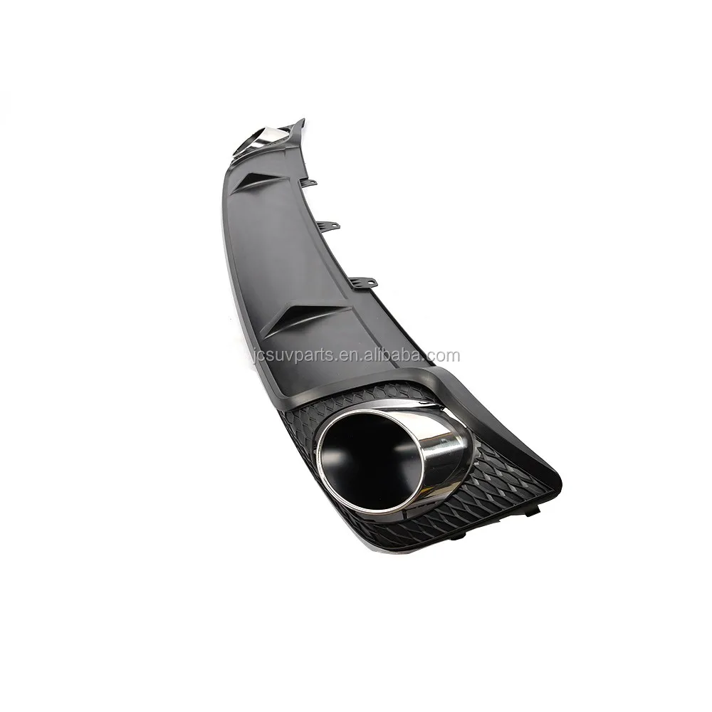 A4 B9 Rs4 Style Pp Car Steel Exhaust With Rear Diffuser For Audi 2014up ...