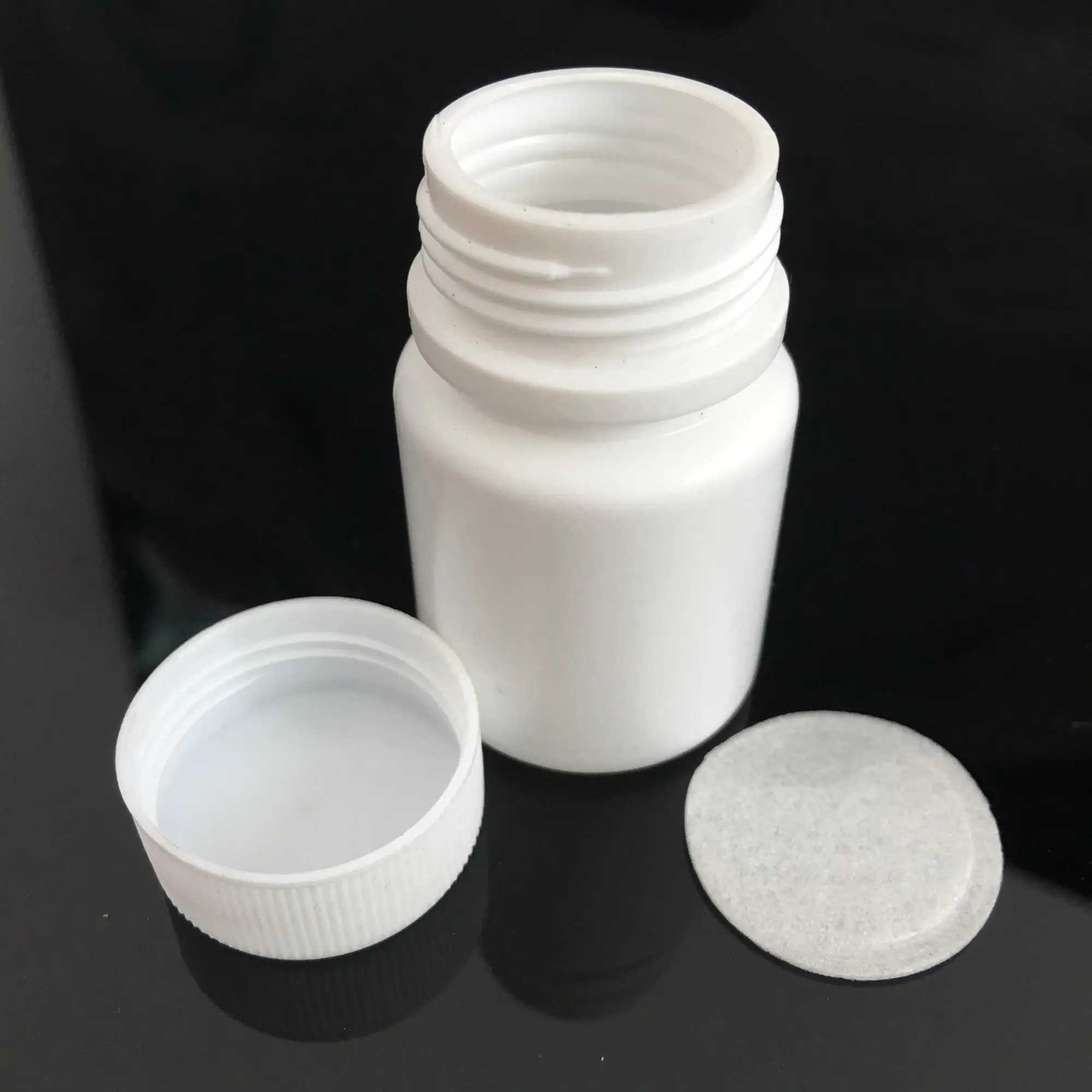 HDPE 20g White Pharmaceutical Vials - Eco-Friendly & Recyclable