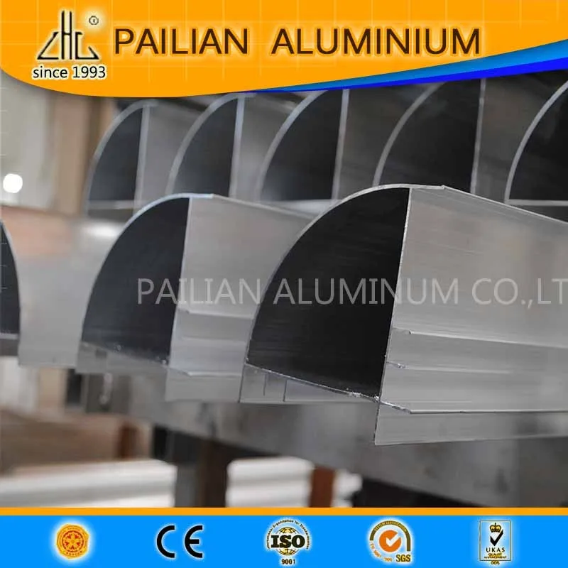 Aluminium Extruded Triangle Aluminum Pipe Triangle Tube/aluminum ...