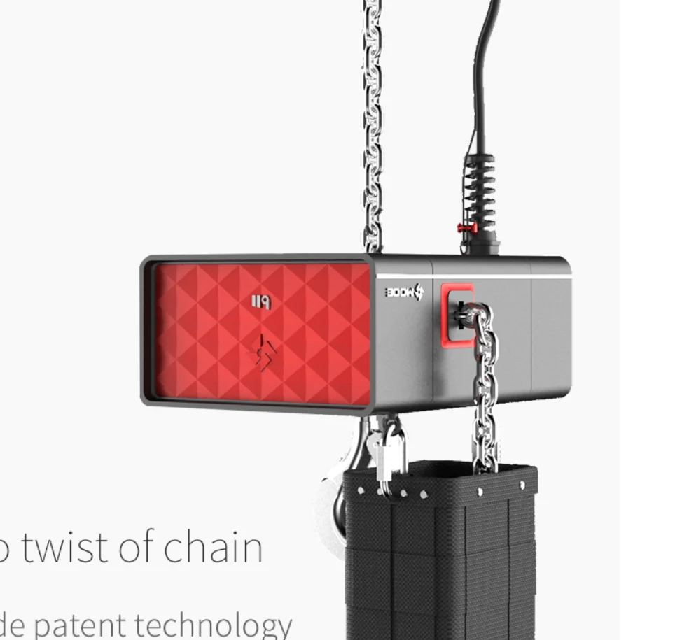 MODE 611 1T Mini Electric Chain Hoist - 1 Ton Capacity, 20m Chain ...