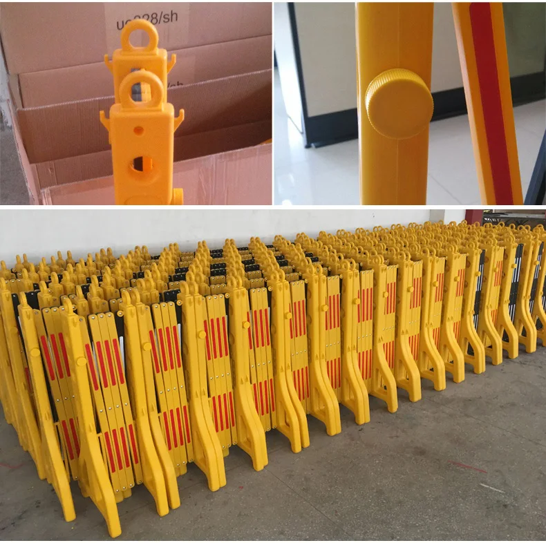 Plastic Extendable Road Barrier Hx-tb08 - Buy Plastic Extendable ...