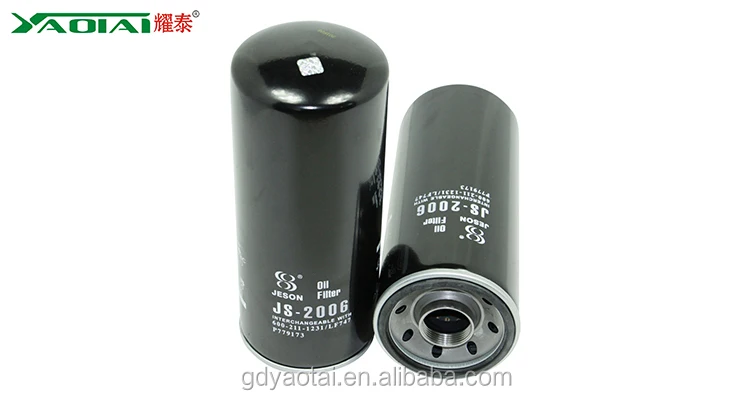 Oil Filter 6002111231 LF747 P551670 C-5605 for Excavators