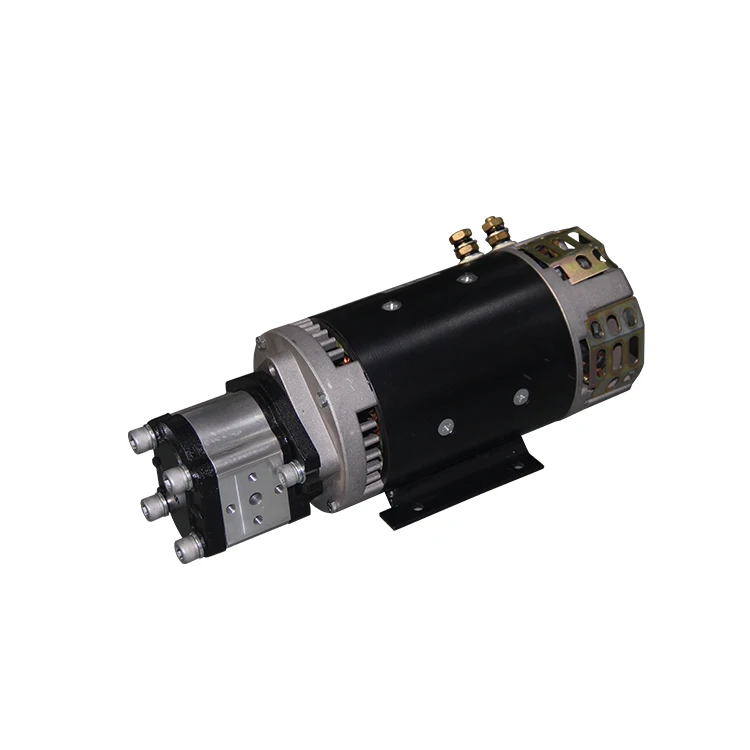Longer Working Life Dc Motor 48v 3kw Micro Hydraulic Power Packs Unit ...