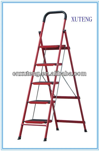 Ladder Photo Frame,5 Step Steel Ladder With Handrail - Buy Ladder Photo ...