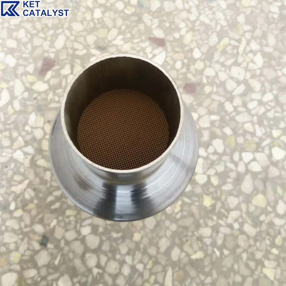 Three Way Ceramic Honeycomb Carrier Monolith Catalyst Euro3 Euro4 Euro5 ...