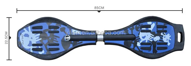 2 Wheels Surf Casterboard Wave Board Skateboard - Buy Wave Board ...