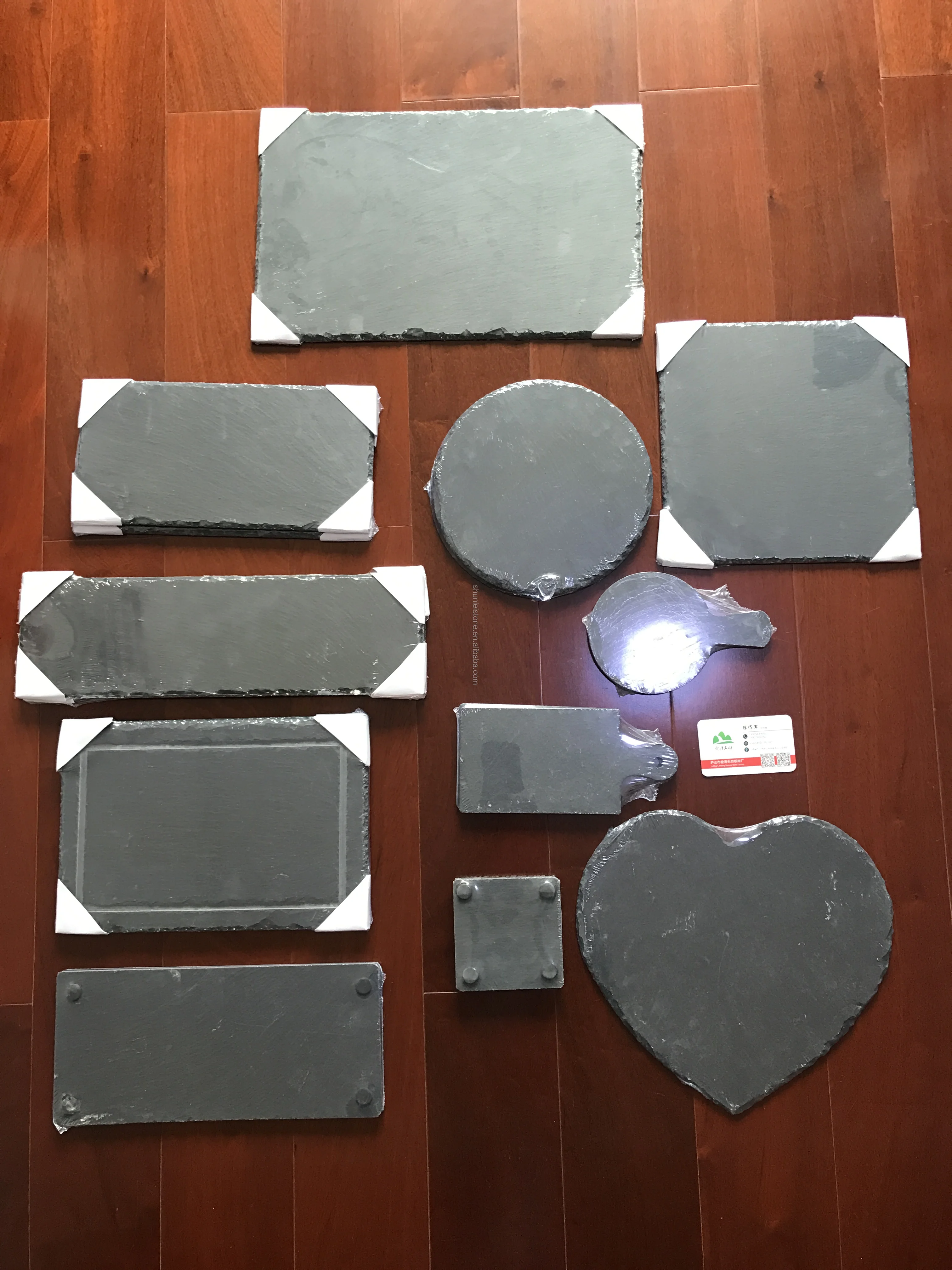 Natural Slate Plate - Black Slate Cheese Board