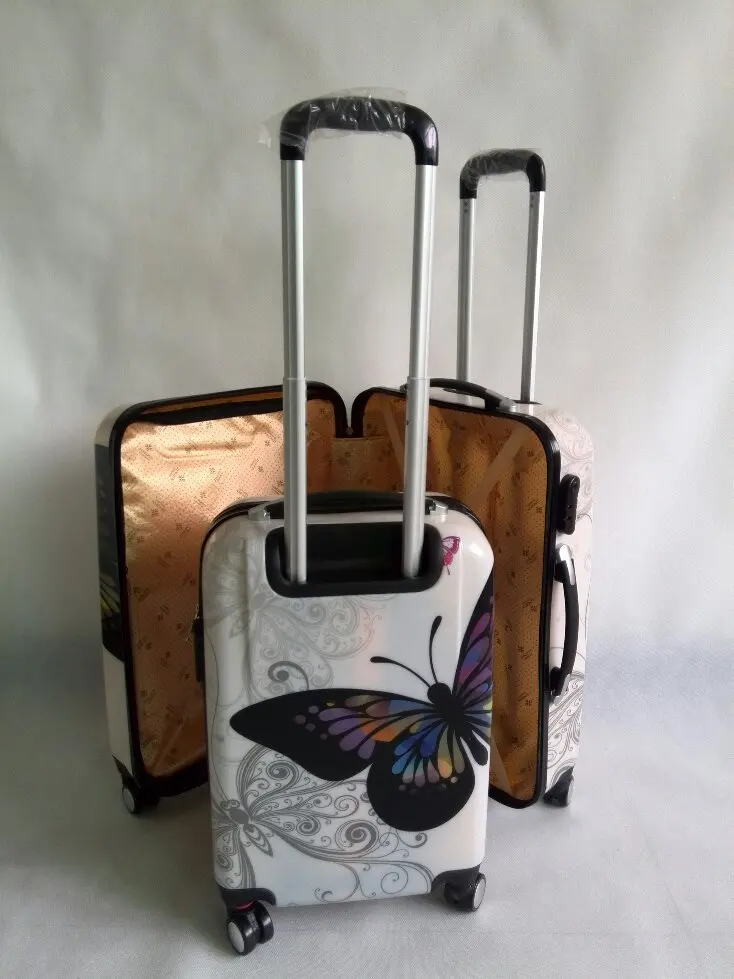 Custom Made Luggage Printed Suitcase Travel Airport Brand Luggage - Buy ...