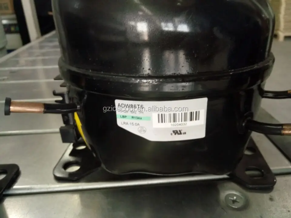 LBP R134A 1/3hp Refrigerator Compressor ADW86T6 - Icecool OEM