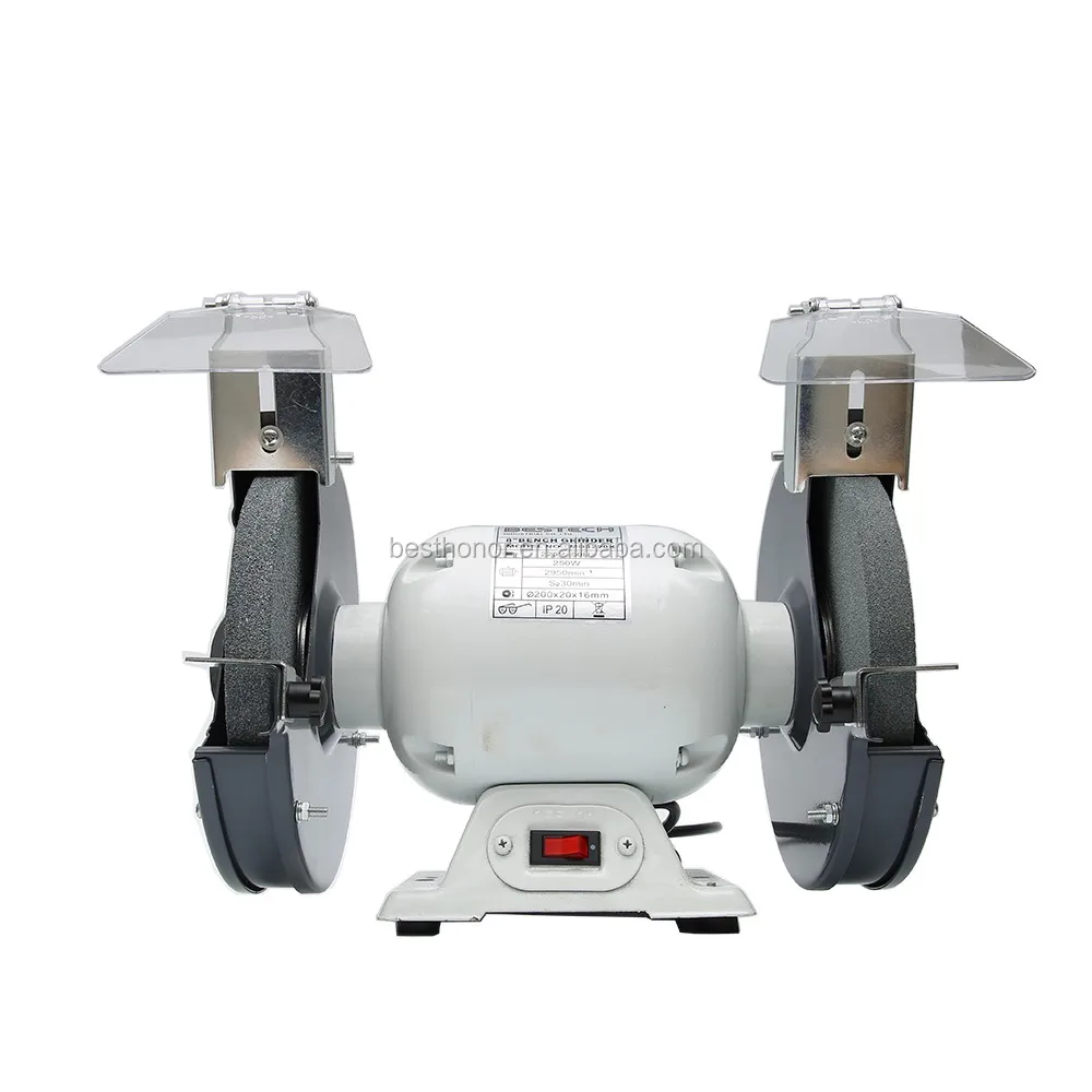 200mm 220v Bench Grinder Machine 60hz Md3220k - Buy 220v Bench Grinder ...