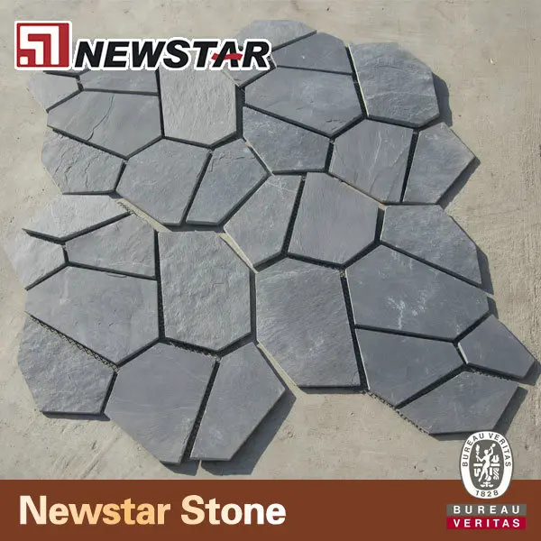 Irregular Paving Stone Outdoor Slate Floor Irregular Slate Tiles - Buy ...