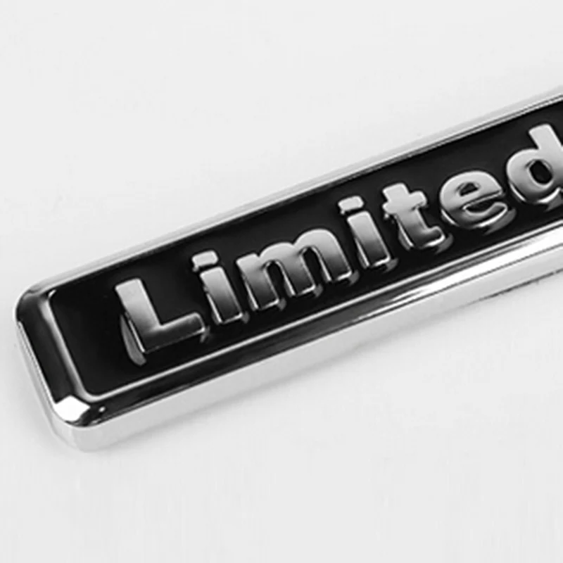 Universal Metal "limited Edition" Car Body Emblem Badge Sticker Decal ...