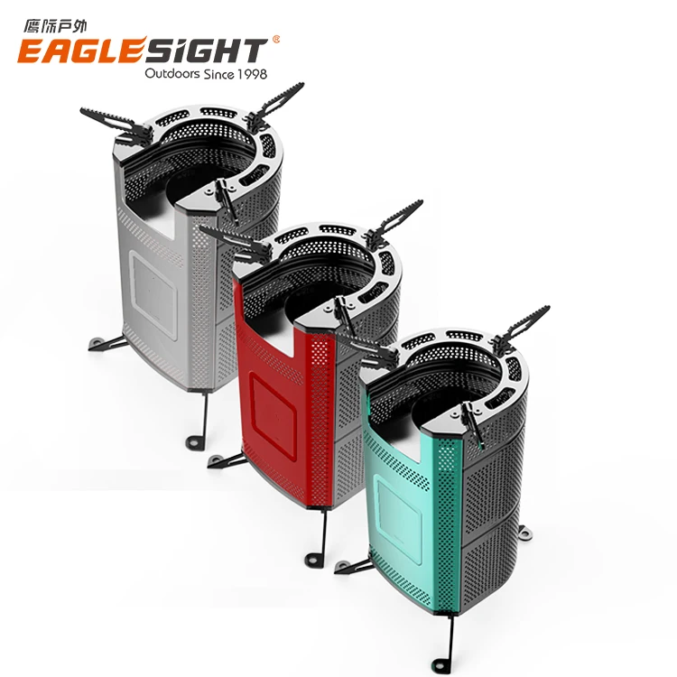 High Efficiency Camping Stove - USB Powered Biomass Stove