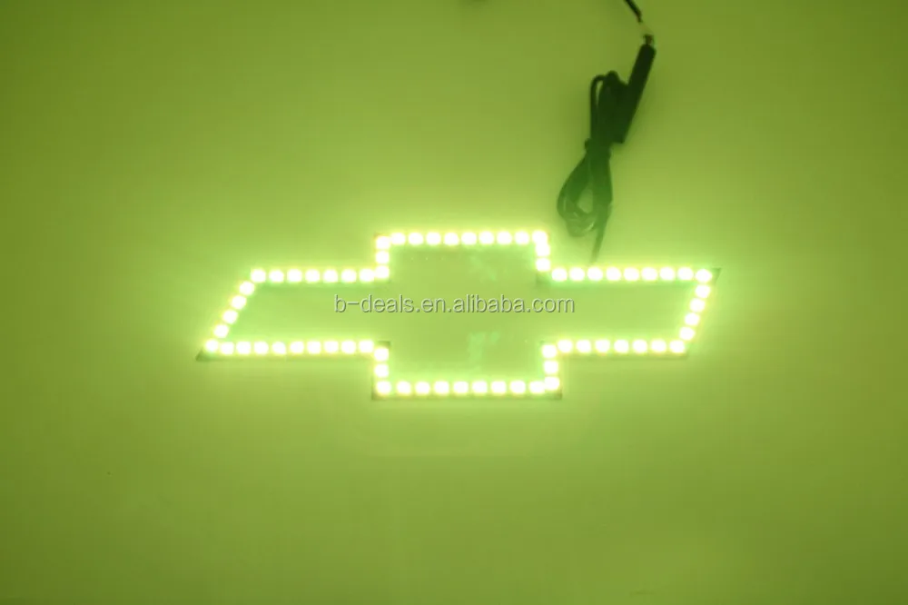 Chevy Bowtie LED RGB Halos - Color Changing Emblems
