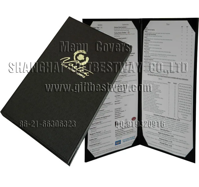 High Quality Menu Cover Sample Menu Card - Buy Sample Menu Card,Sample ...