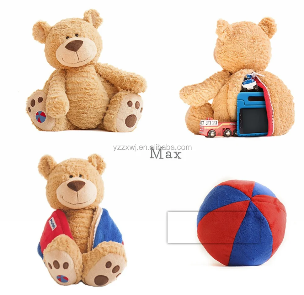 Soft Teddy Bear Cuddly Buddy Kids Boys Girls Stuffed Toy Plush ...