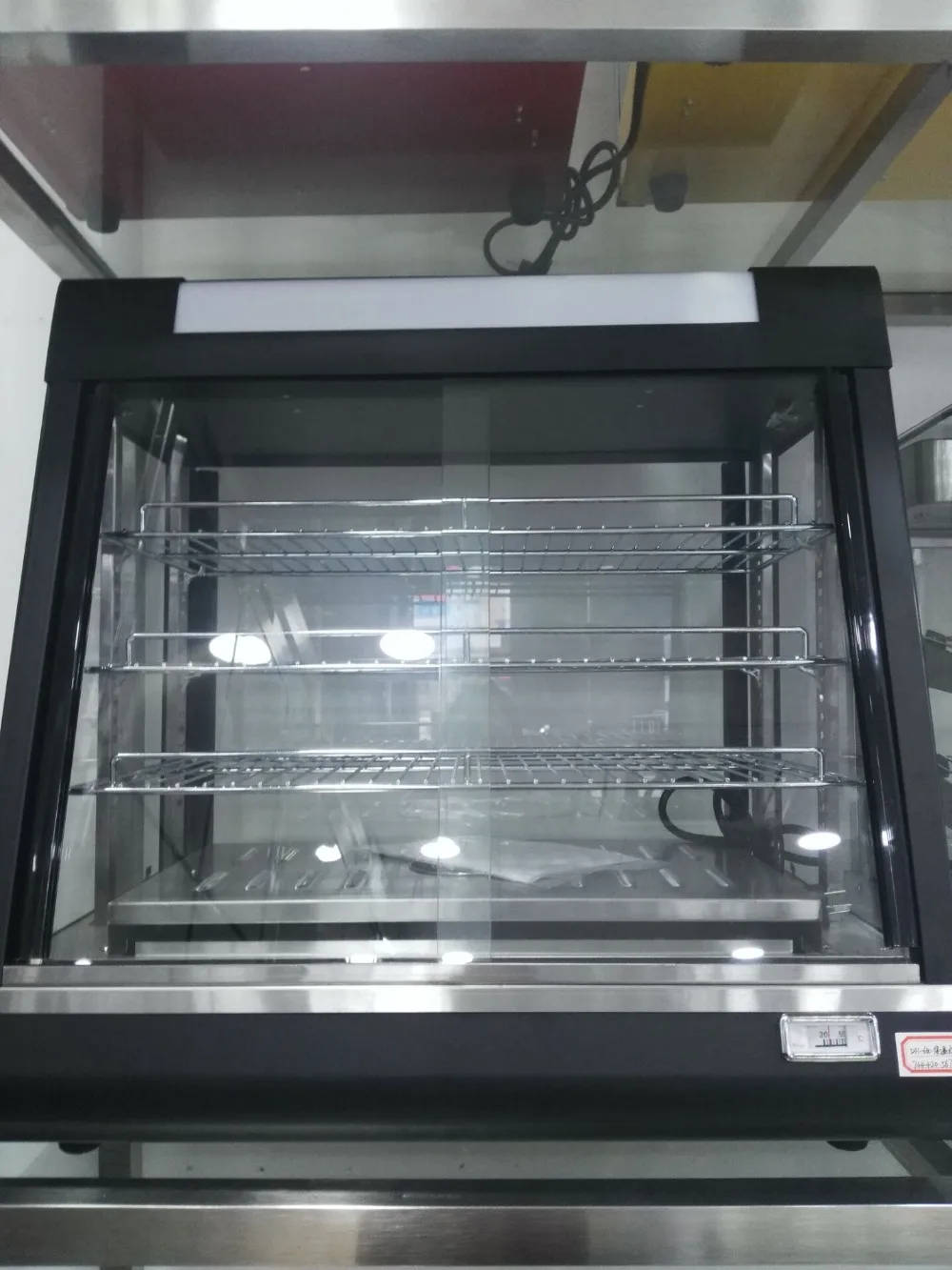 2017 Indoor Hot Food Warmer Showcase - Efficient Display