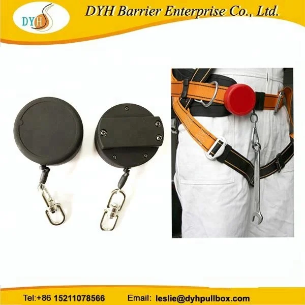 Adjustable Length Lanyard Retractable String Reel For Tool Safty With ...