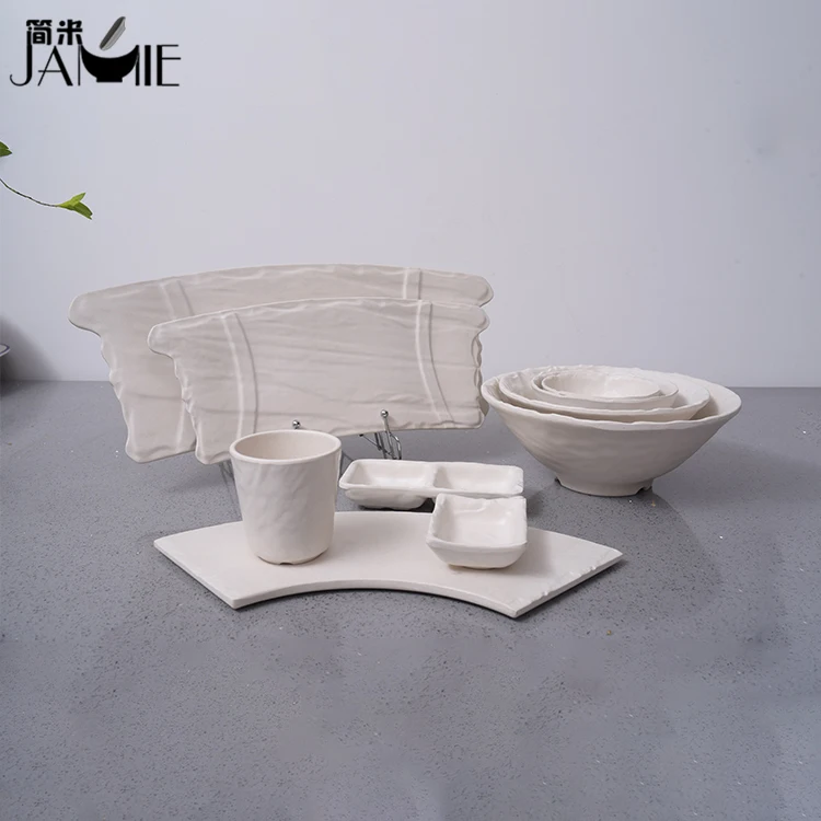 Elegant Appearance Restaurant Chinese Quality 100% Melamine Dinnerware ...