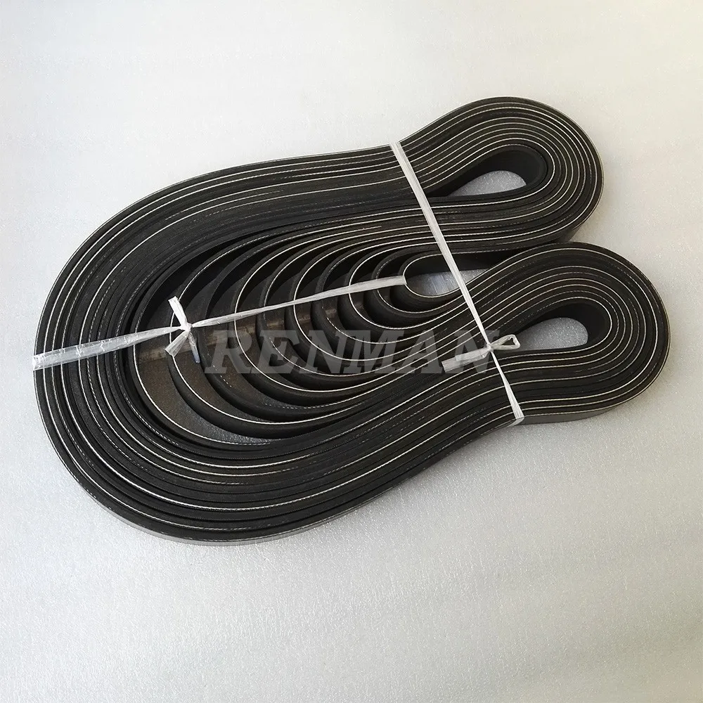 Isbe 6bt 6b5.9 6ct 8pk Fan Belt 3911558 3288867 3807366 Cummins Engine ...