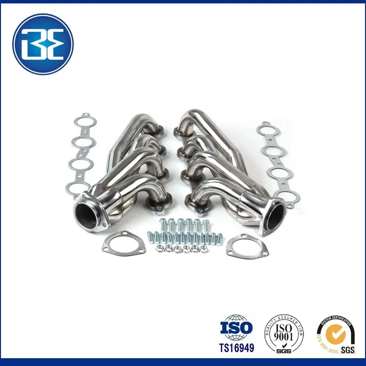 Shorty Chevelle Camaro Stainless Exhaust Flexible Pipe Headers Chevy Ls ...